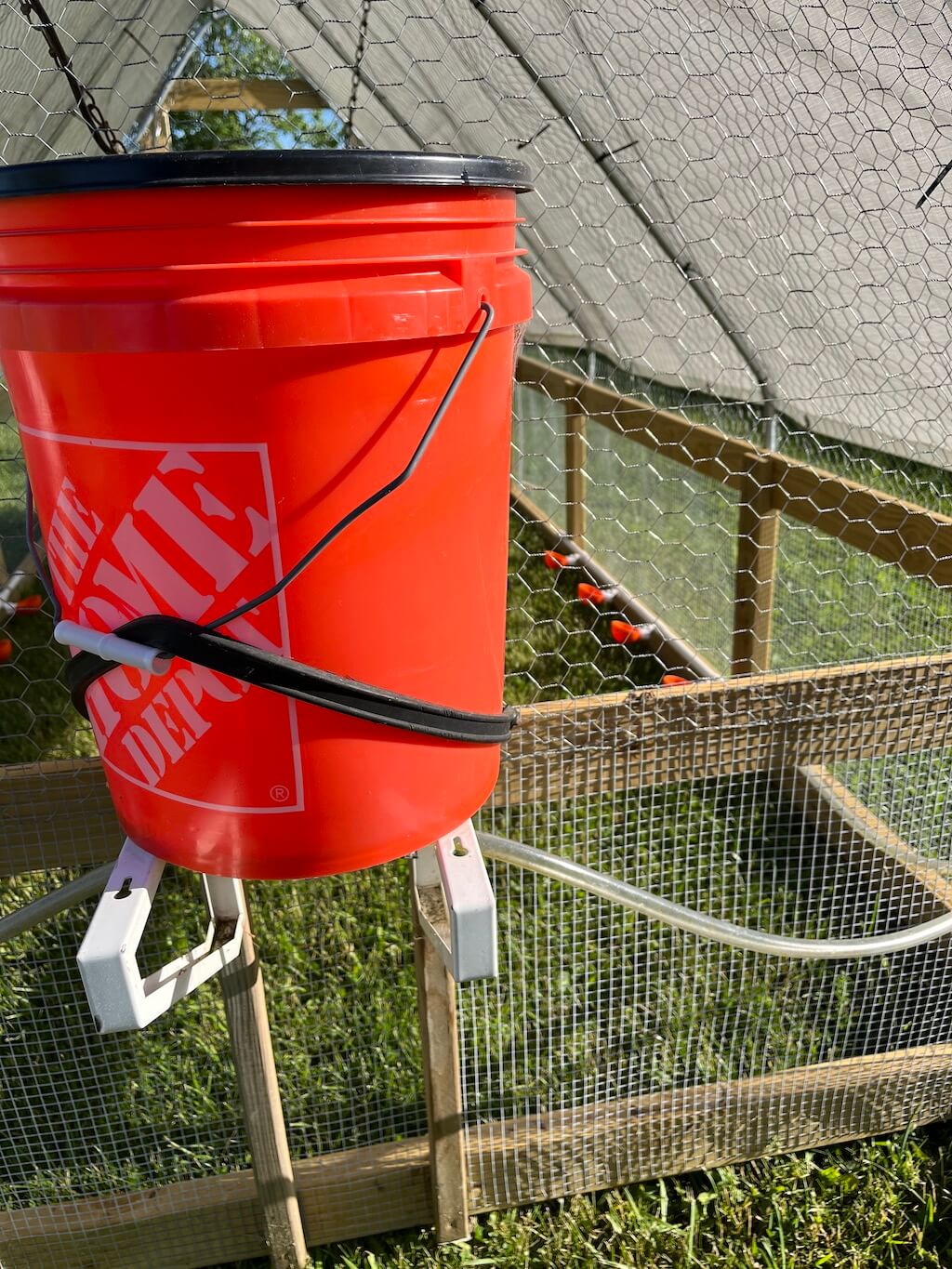 How to Make a Gravity DIY Chicken Waterer with PVC - A Productive Household