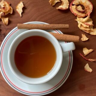Homemade Spiced Apple Cinnamon Tea (Easy Recipe!) - A Productive Household