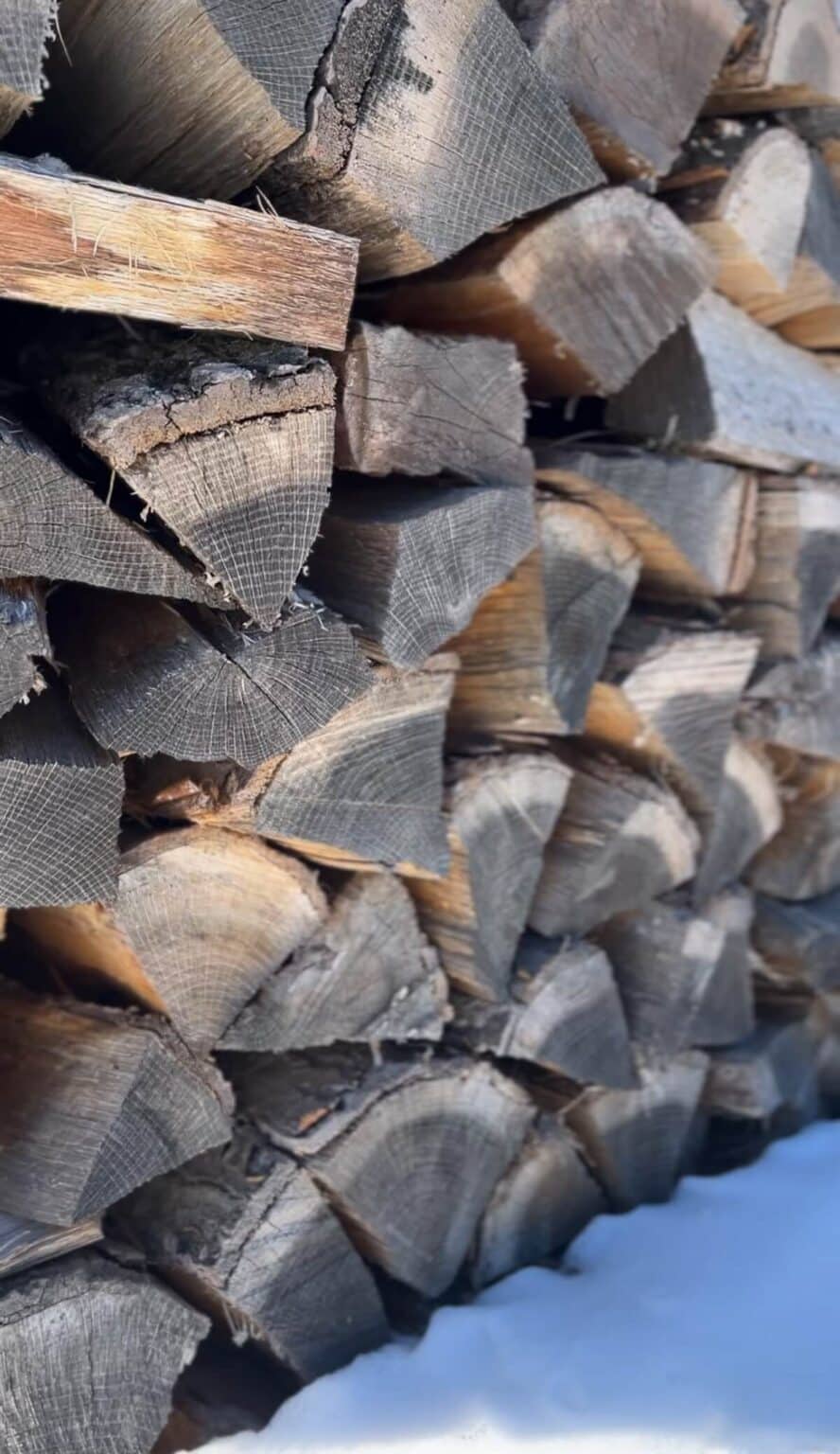 10 Benefits of a Round Wood Pile for Stacking Firewood - A Productive ...