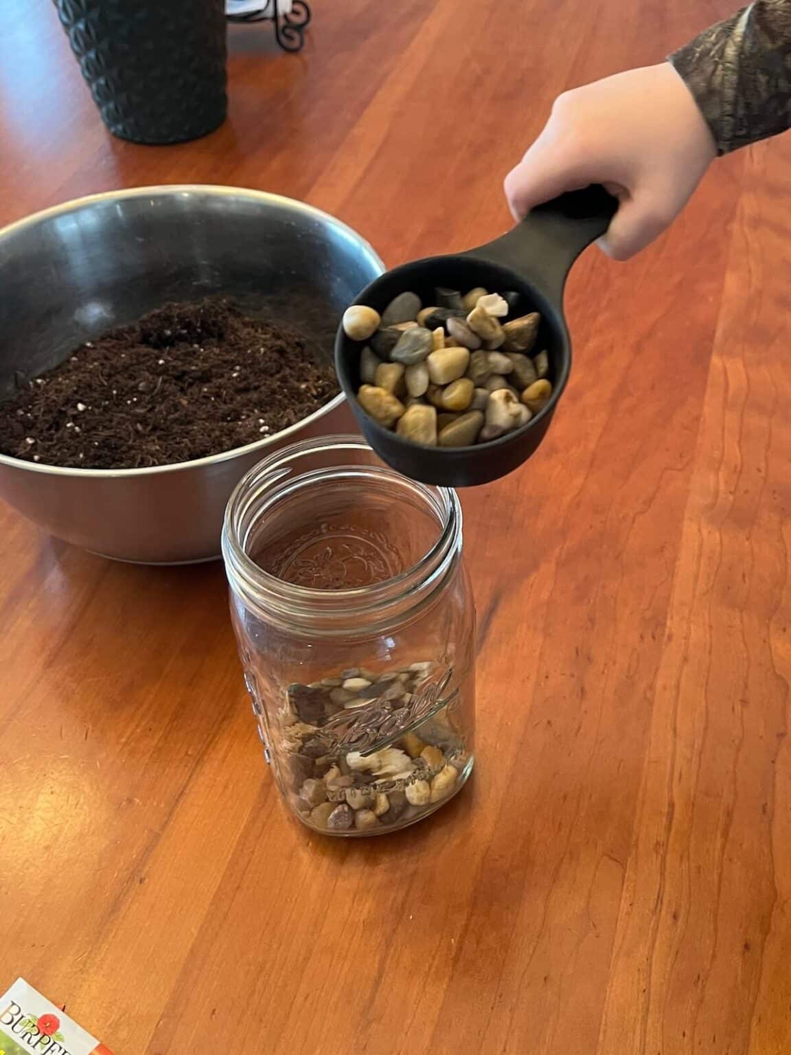 How to Make a DIY Mason Jar Herb Garden Indoors - A Productive Household