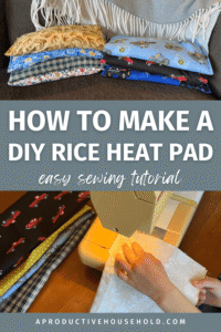 How to Make a DIY Rice Heating Pad (Easy Sewing Tutorial) - A ...